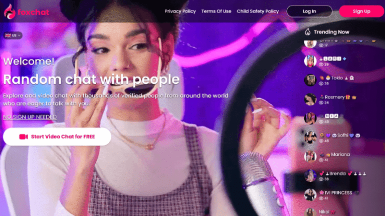 Fox Video Chat: A Gamified Social Experience for You - Pink Pink Chat